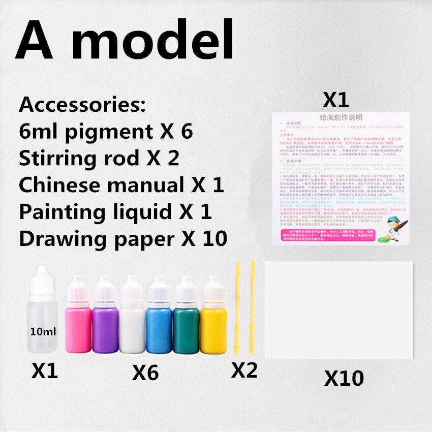 Creatieve Water Extension Schilderij Set Educatief... – Vicedeal