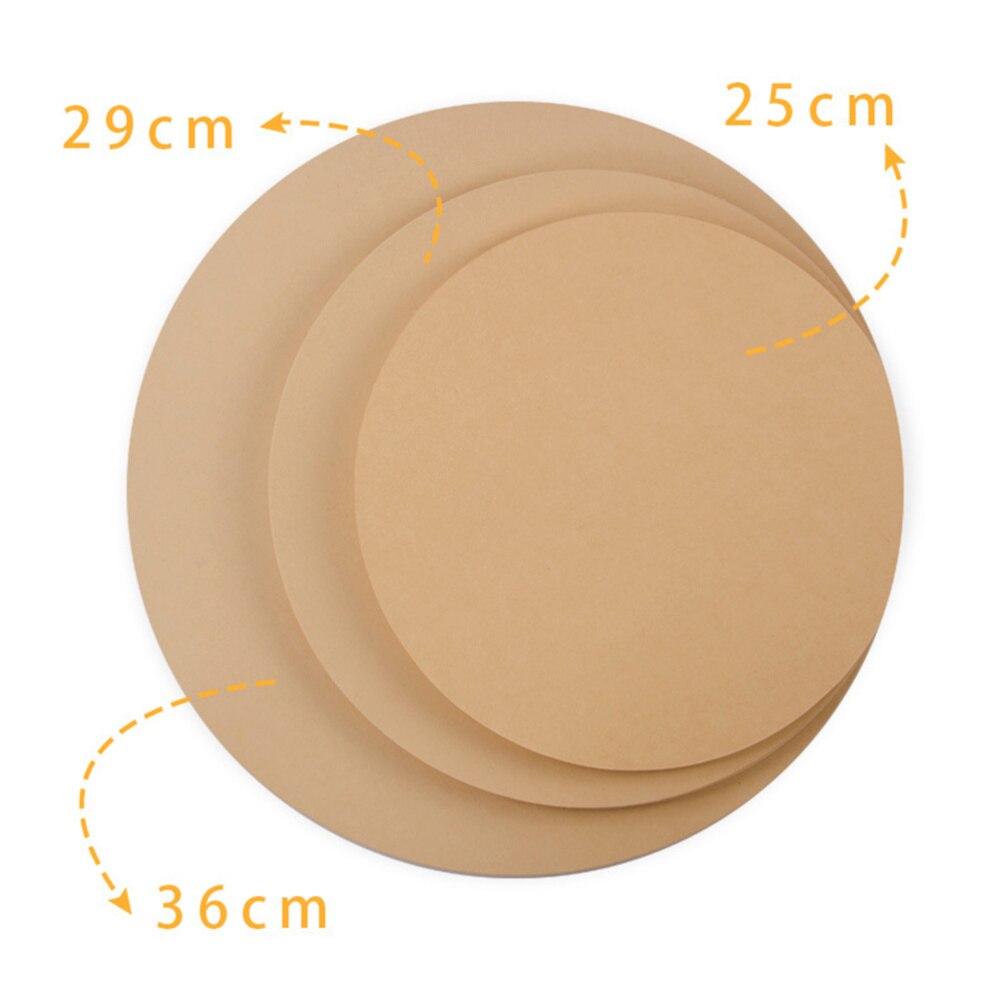 25 Sheets Round Kraft Sketch Paper Thick Drawing P... – Vicedeal