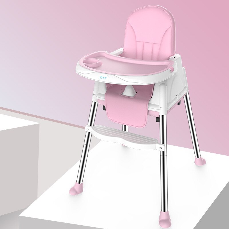 2 In 1 Folding Kids Dinning High Chair Baby Highch... – Grandado