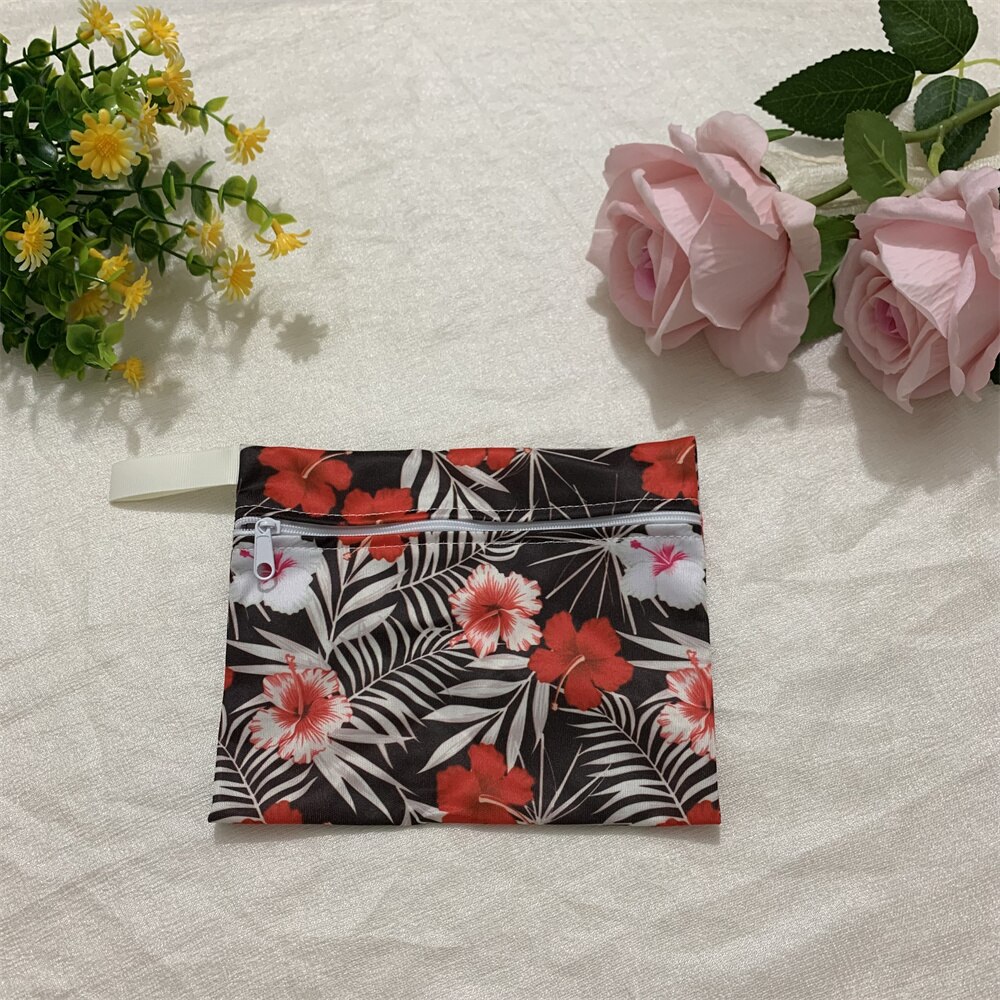 Cloth Pads Storage Pouch Cartoon Print Waterproof ... – Vicedeal