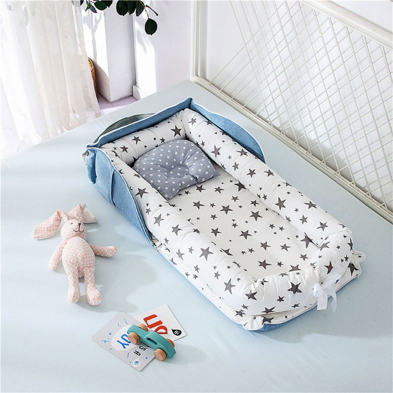 Portable Newborn Baby Sleep Nest Bed Crib Infant S... – Vicedeal