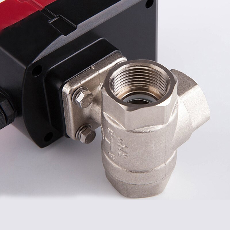 L type DN20 three way ball valve electric valve ac... – Vicedeal