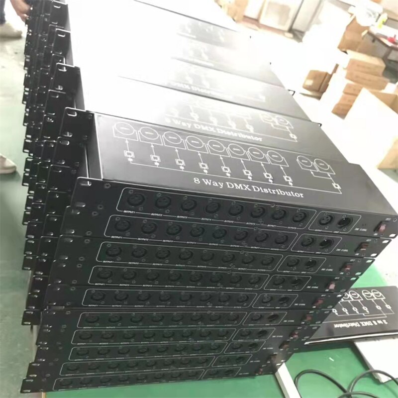 8 Way DMX512 Signal Amplifier Stage Light DMX512 A... – Vicedeal