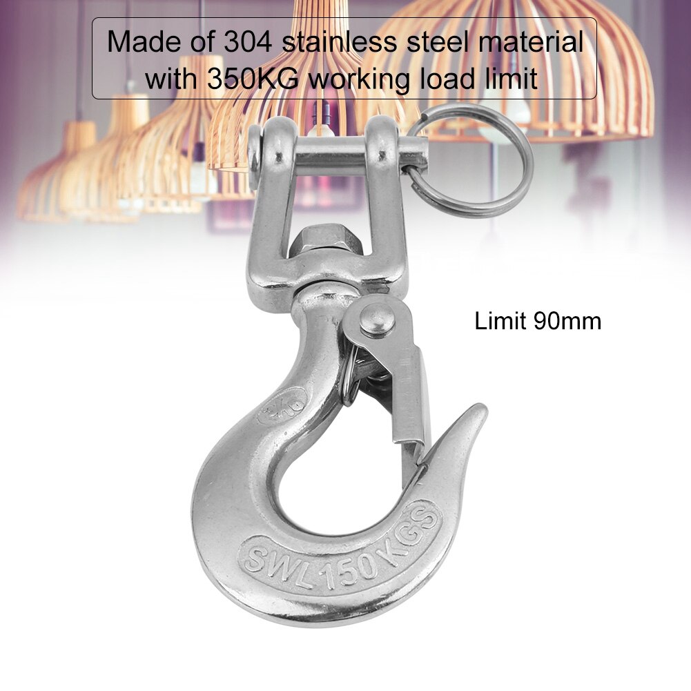 304 Stainless Steel Swivel Eye Clevis Lifting Chai... – Vicedeal
