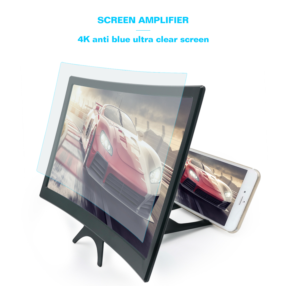12 Inch Mobile Phone Screen Magnifier Curved HD Cu... – Grandado