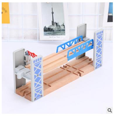 Houten Hek Dubbele Lift Brug Viaduct Houten Treinr... – Vicedeal