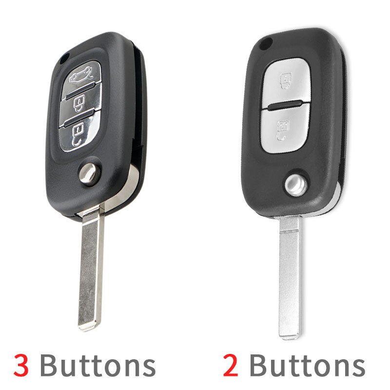2 / 3 Buttons Car Key Fob Case Shell Replacement F... – Grandado