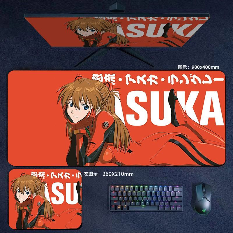 Asuka Kawaii Ins Japanese Mousepad Large Leather W... – Vicedeal