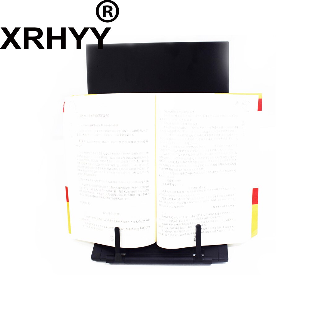 XRHYY Black Metal Desktop Document Book Holder Dis... – Vicedeal