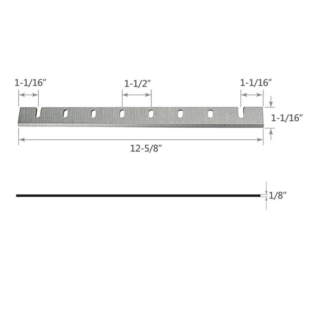 2pcs 12-5/8" HSS Wood Planer Blades Electric ... – Grandado