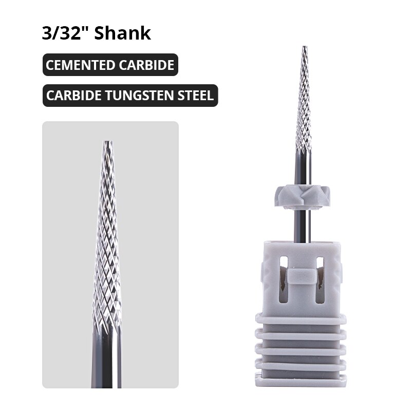 Carbide Tungsten Volcano/Tornado Nail Bit 3/32 Sha... – Grandado