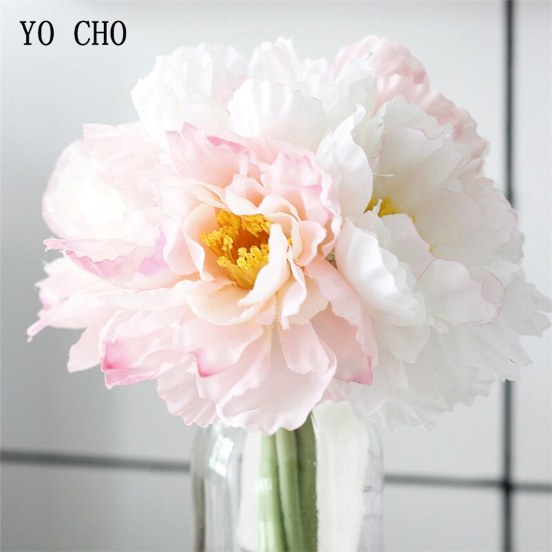 YO CHO Wedding Bouquet Bridesmaid Bunch of Flowers... – Vicedeal
