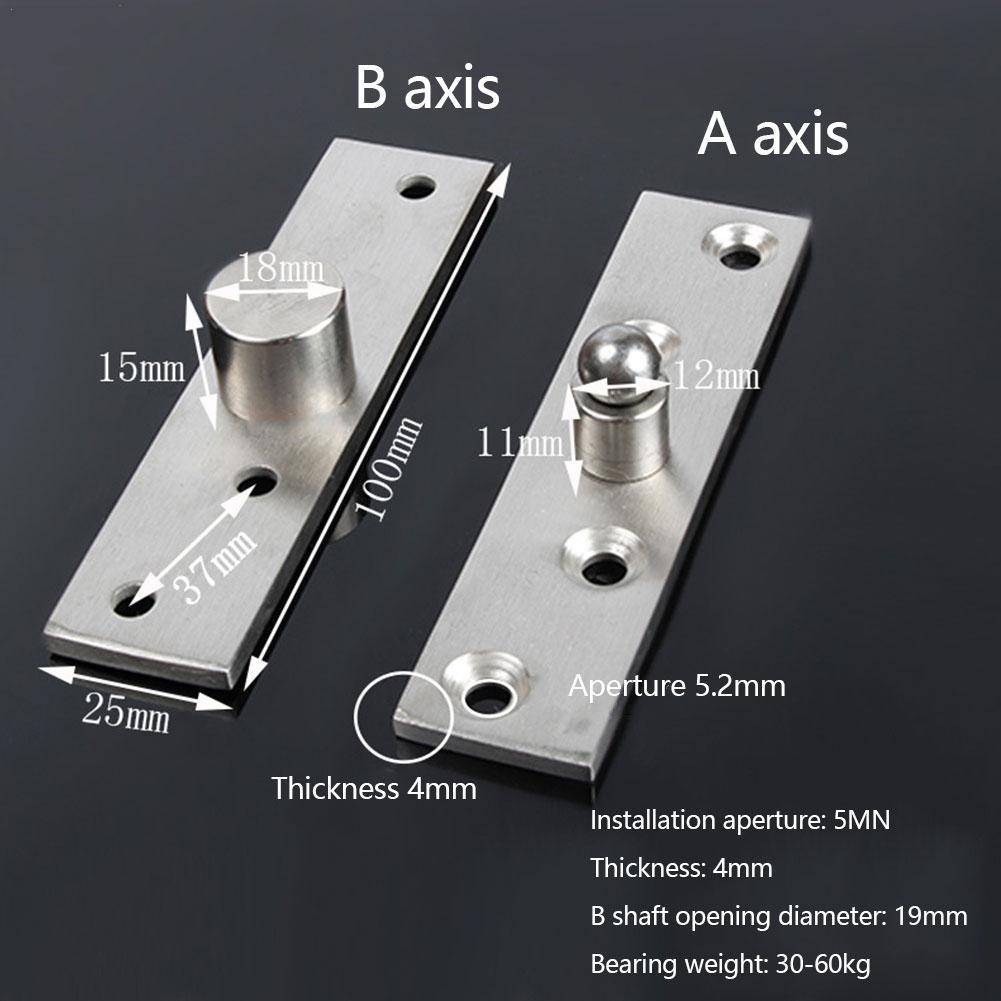 75mm Steel Pivot Wood Door Revolving Door Hinge Ac... – Grandado