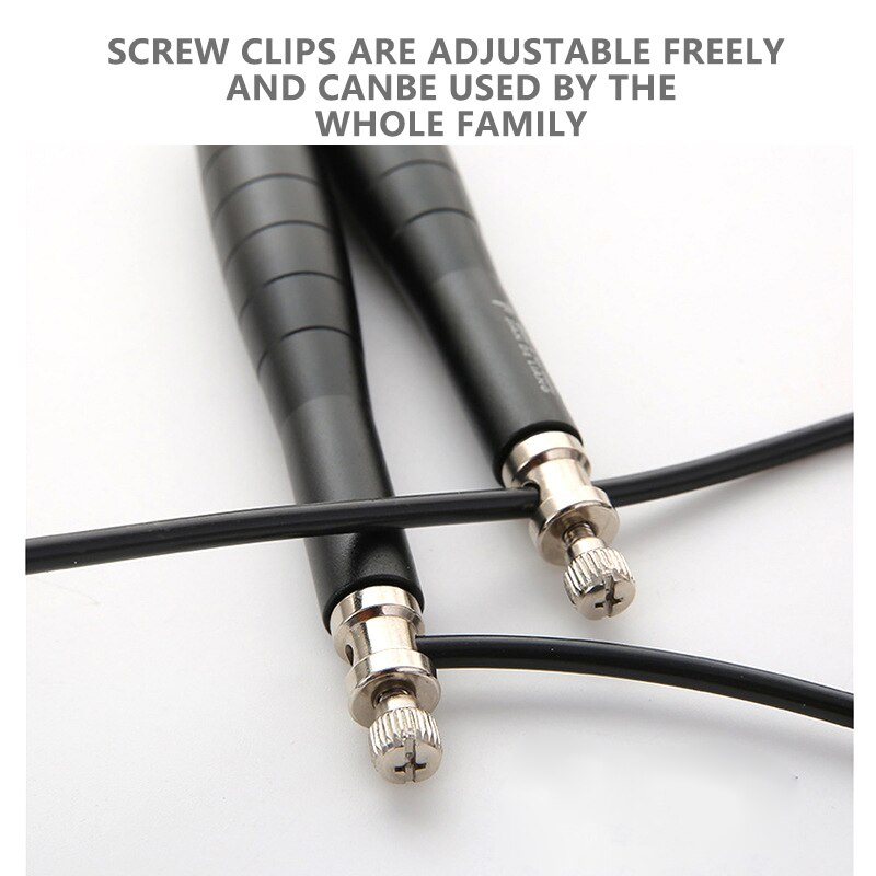 wire rope speed skipping adjustable exercise Cross... – Grandado