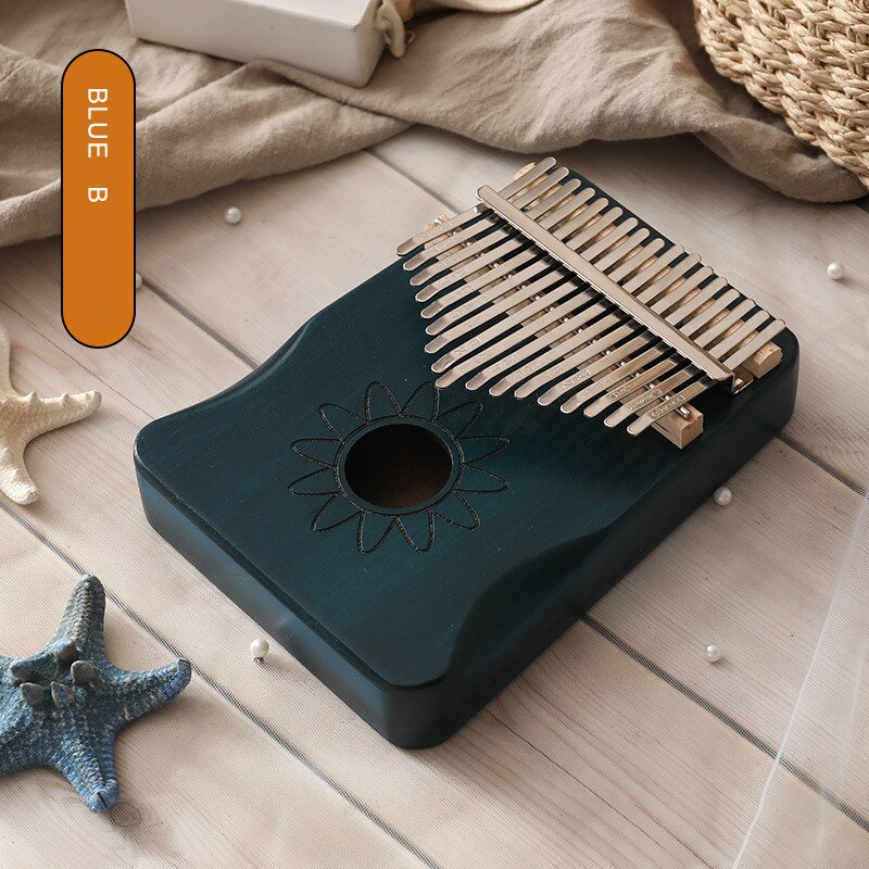 17 Keys Kalimba Thumb Piano Wood Mahogany Body Mus... – Grandado