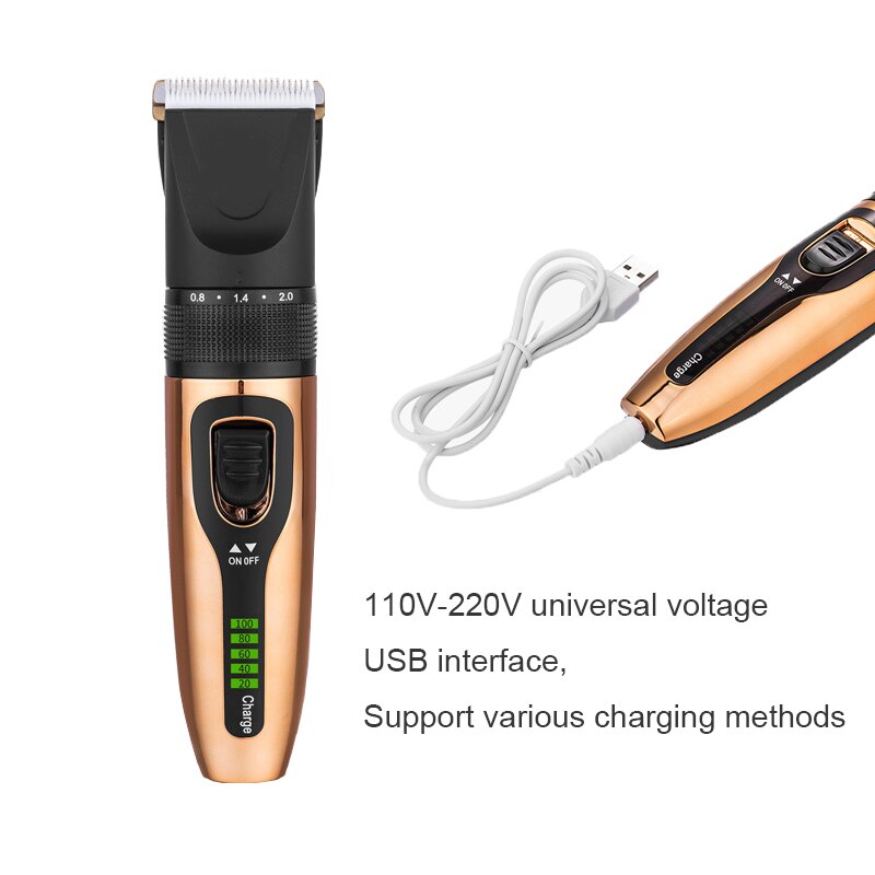 Digital Hair Trimmer Cutter Electric Hair Clipper ... – Vicedeal