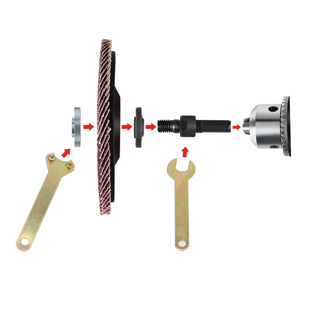 1 set 10mm Electric Drill Conversion Angle Grinder... – Grandado