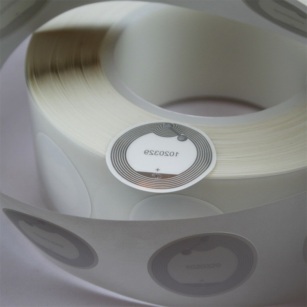 1/10PCS 25mm White NFC Stickers Protocol 13.56MHz ... – Grandado