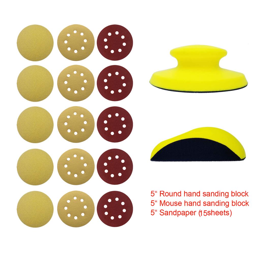 2pcs 5inch Sanding Disc Holder Hand Grinding Block... – Vicedeal