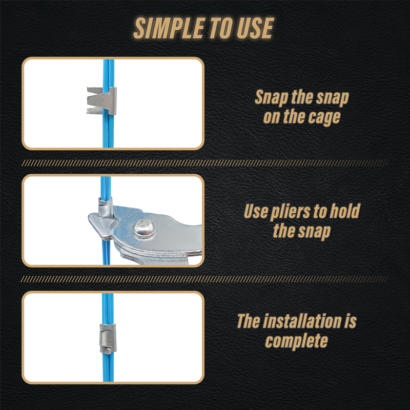 Poultry Cage Installation Pliers Wire Cage Clips B... – Grandado