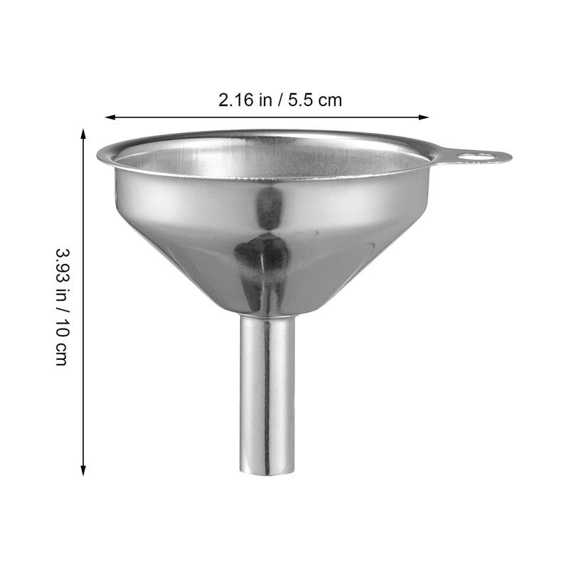2 Stuks Rvs Trechter Keuken Olie Vloeistof Trechte... – Grandado