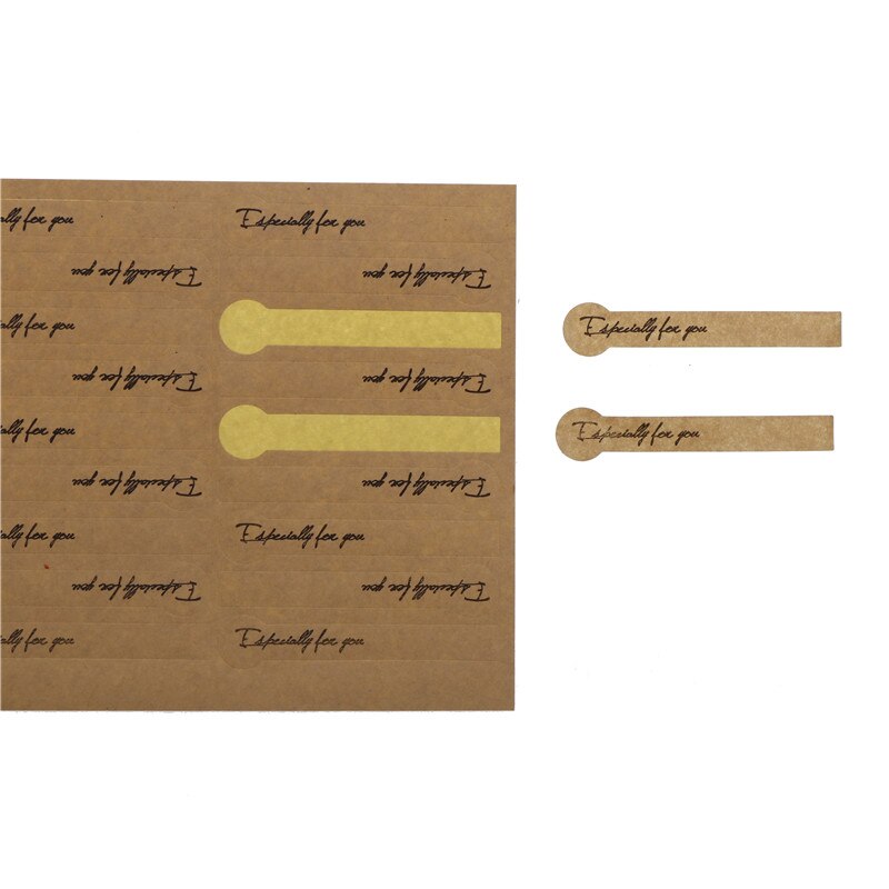 90Pcs Kraft Seal Sticker Label Decoratieve Sticker... – Vicedeal