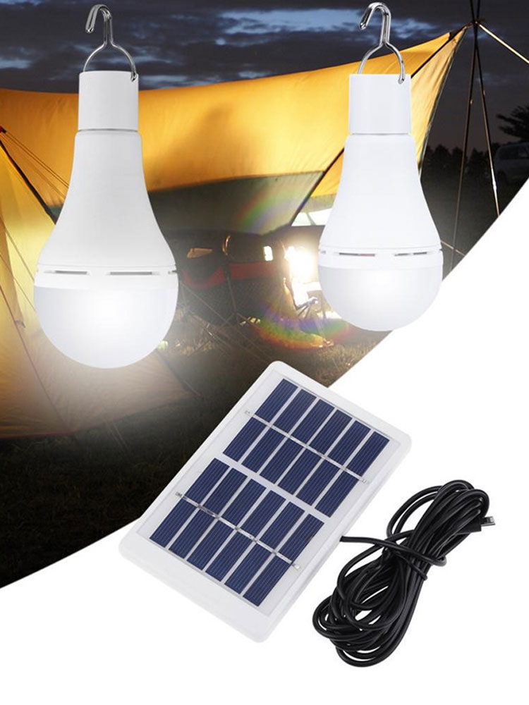 7W Solar Light Waterproof USB Charged Hanging Emer... – Grandado