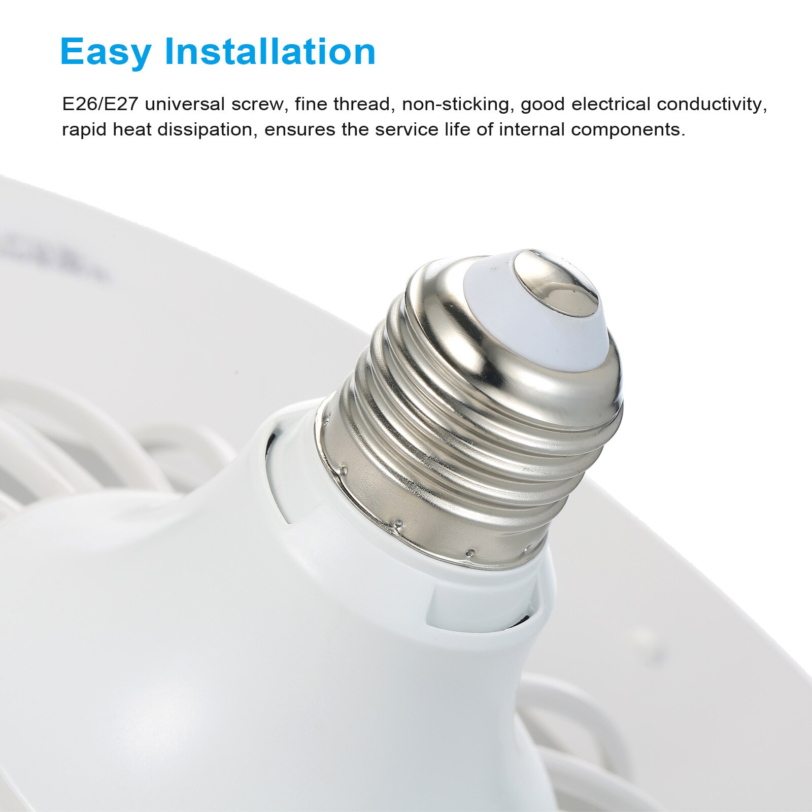 Mini Fan Light E26/E27 Desk LED Makeup Ring Light ... – Grandado