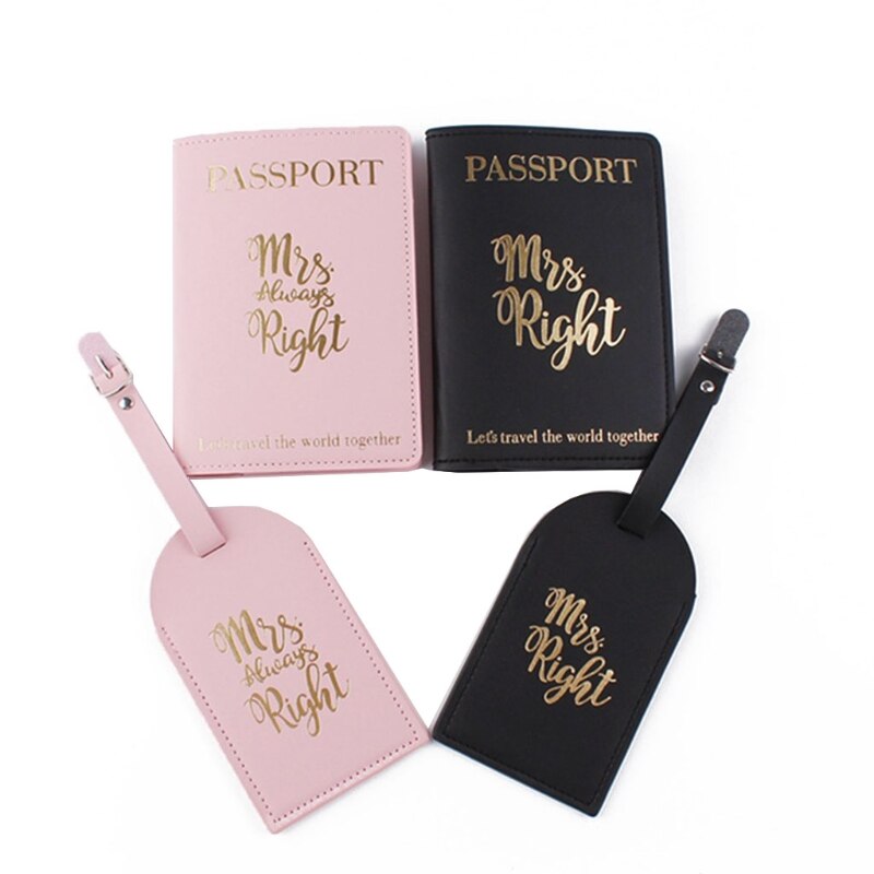 Housses de passeport portables Mr ou Mrs, ensemble... – Grandado