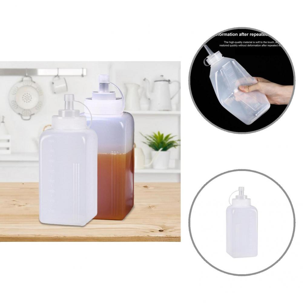 Large Capacity Refillable Sauce Squeeze Bottle Tra... – Vicedeal