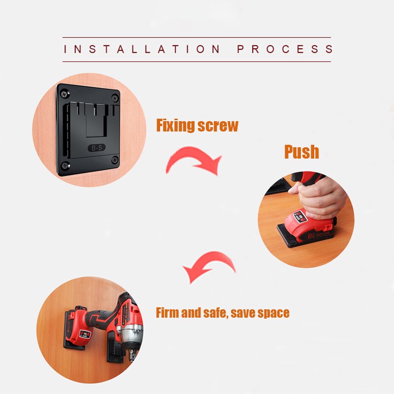 Electric Tool Holder Wall Mount Brackets Hook Stor... – Grandado