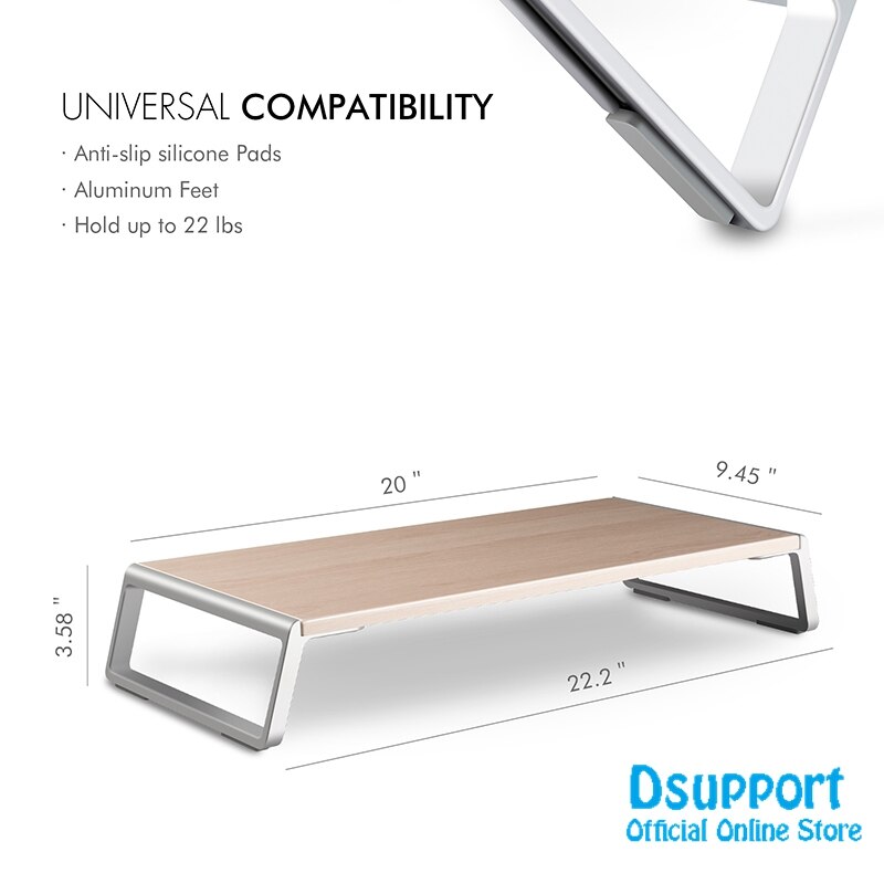 Bureau Monitor/Notebook/Laptop Stand Ruimte Bar An... – Vicedeal