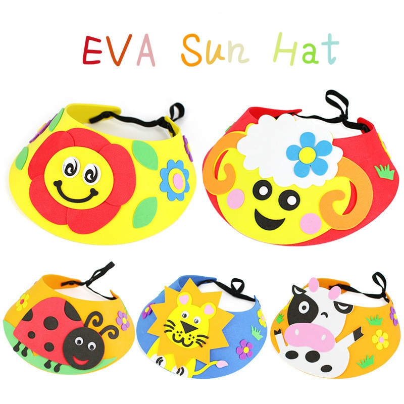 DIY EVA Sun Hat Arts and Crafts Toy for Kids Kinde... – Grandado