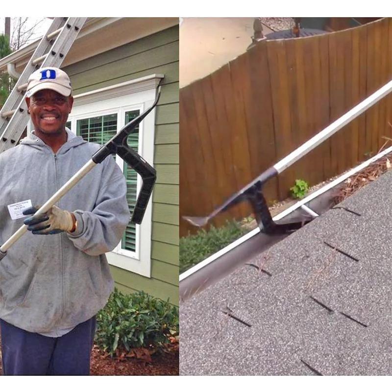 Ingenious Gutter Cleaning Tool The Gutter Tool Cle... – Grandado