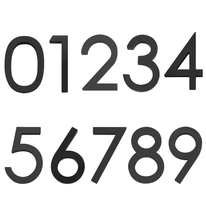 Floating House Number Modern House Numbers Garden ... – Vicedeal