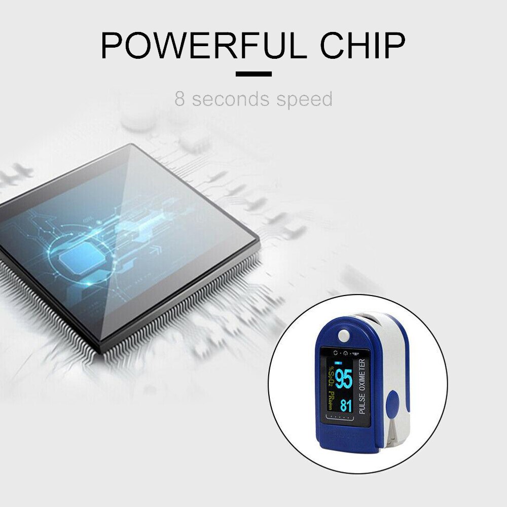 WOBIKE Fingertip Oximeter Pulse Detection Fingerti... – Grandado