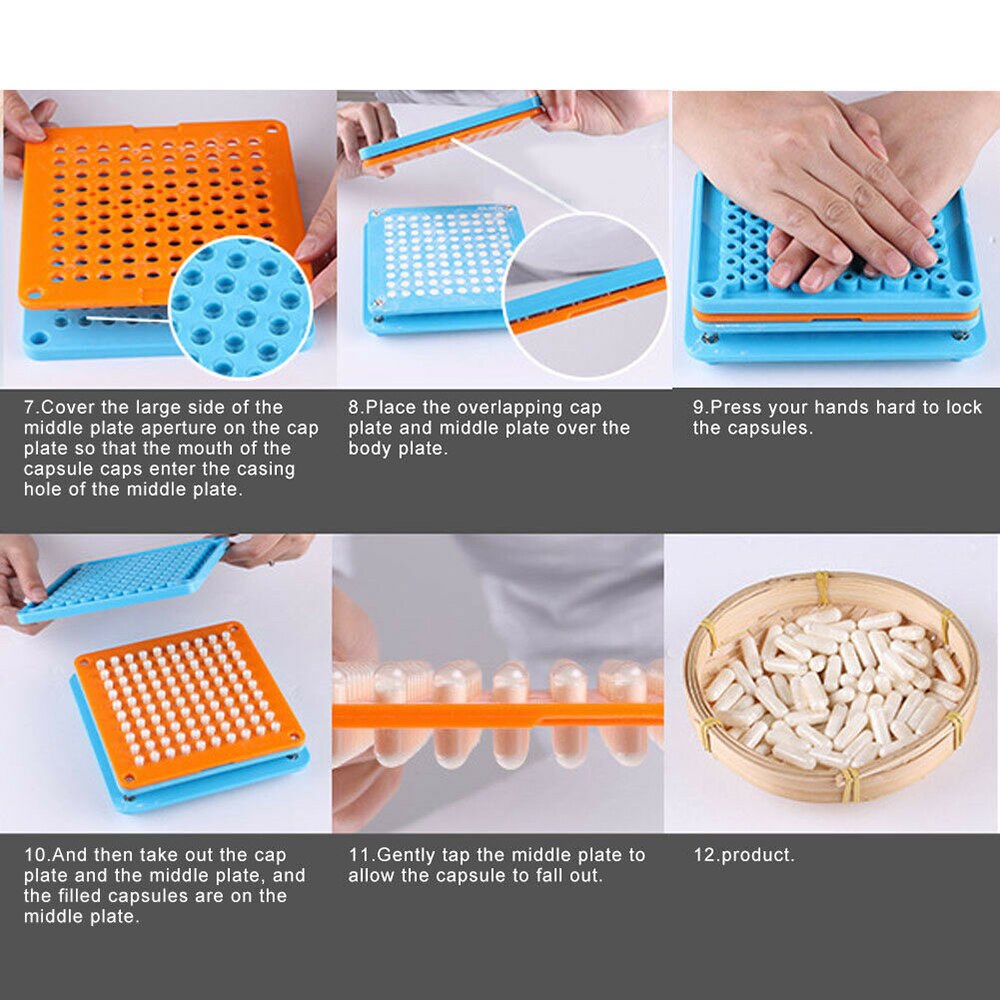 100 Hole ABS Capsule Filling Plate / Capsule Filli... – Vicedeal