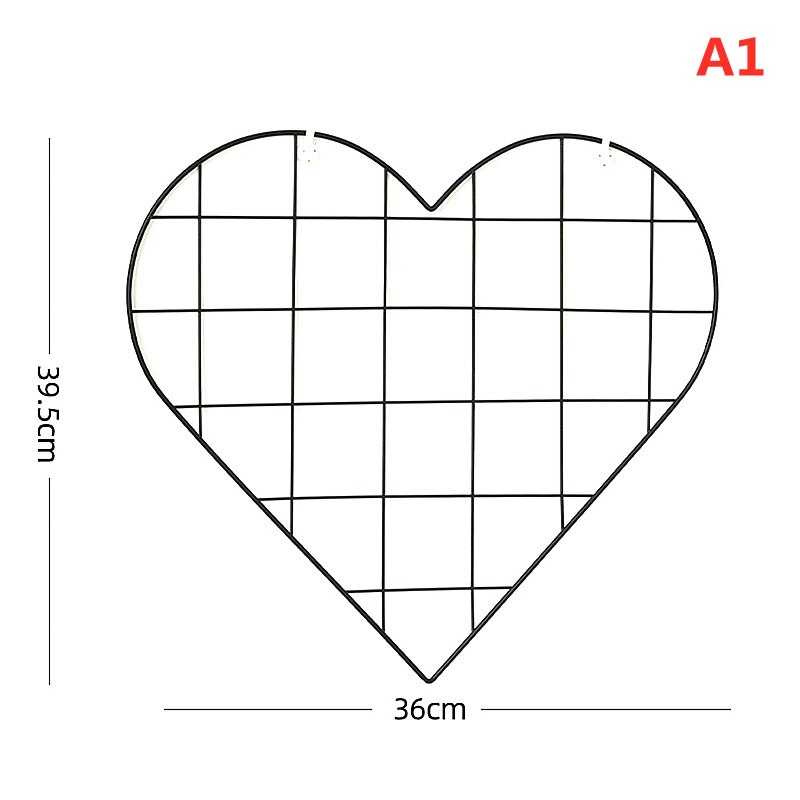1PC Modern Home Wall Decoration Iron Grid Nordic A... – Grandado