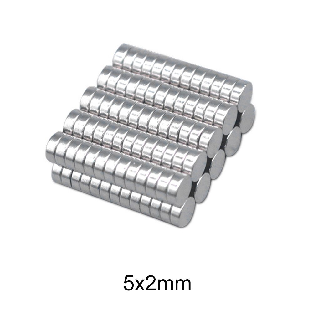50~1500pcs 5x2 Disc Rare Earth Magnets 5x2mm Small... – Vicedeal