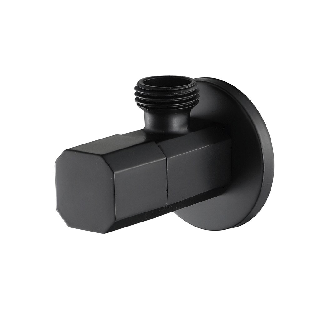 Black flash 100% brass angle valve cold Water stop... – Vicedeal