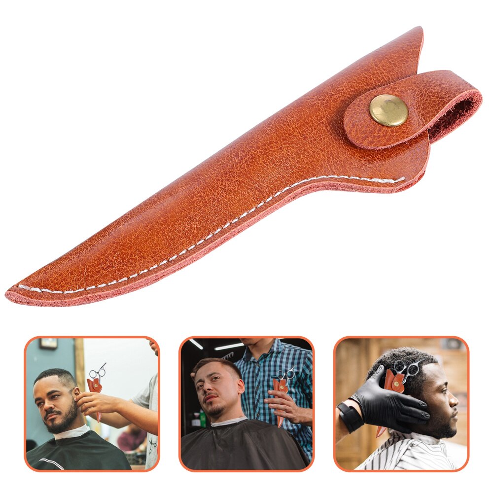 Leather Hair Scissor Pouch Single Piece Scissor Ho... – Grandado
