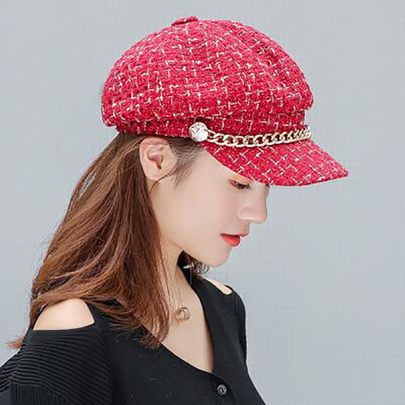 Cpop Red Ployester Fiber Visors Hat Chain Hats Sim... – Vicedeal