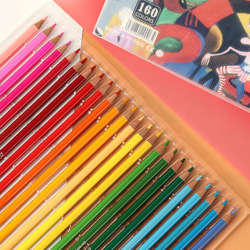 Brutfuner 48/72/120/160/180Colors Pencil Set Oil C... – Vicedeal
