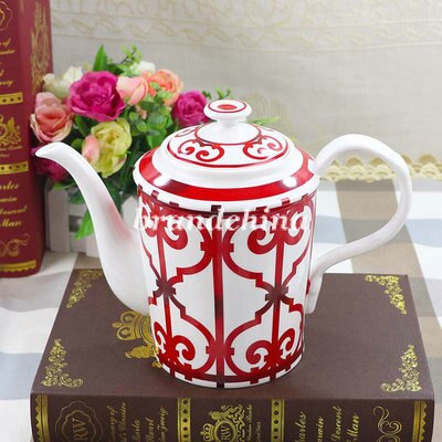 Bone China Coffee Pot European Style Afternoon Tea... – Grandado