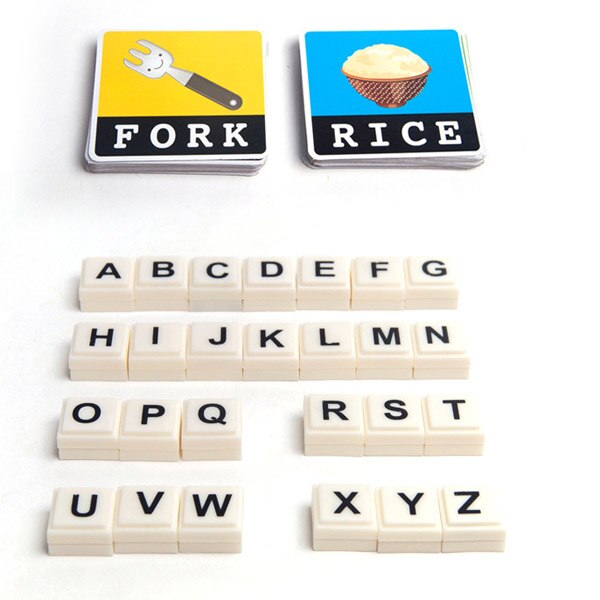 Matching Letter Game Spelling Reading English Alph... – Grandado