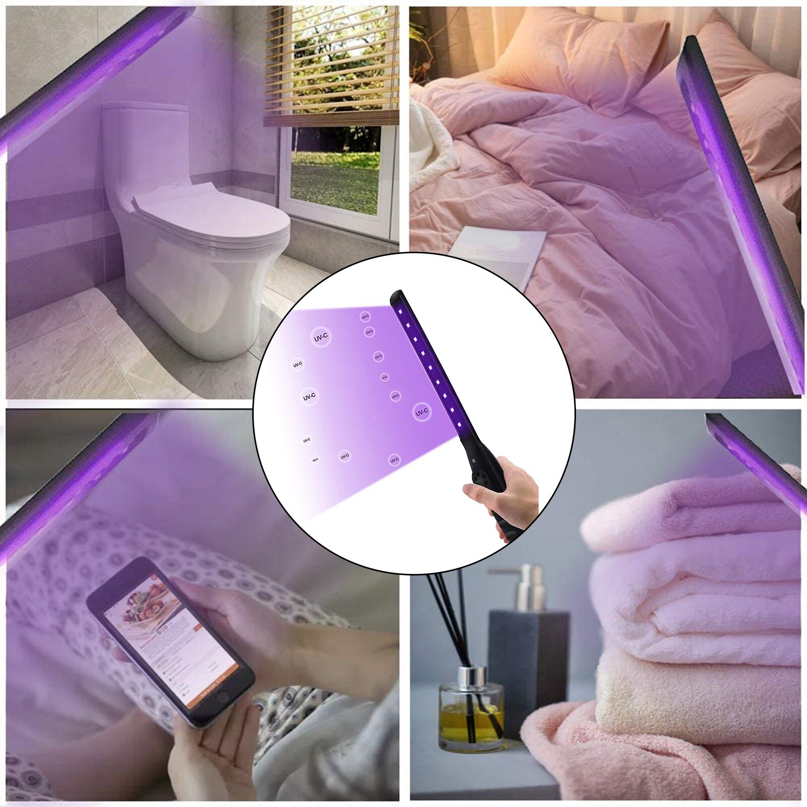 40LED Uv Lamp Onderhoud Lamp Huishoudelijke Draagb... – Vicedeal