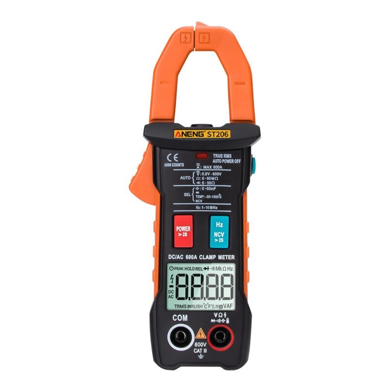 ST206 Digital Multimeter Clamp Meter 6000 Counts A... – Vicedeal