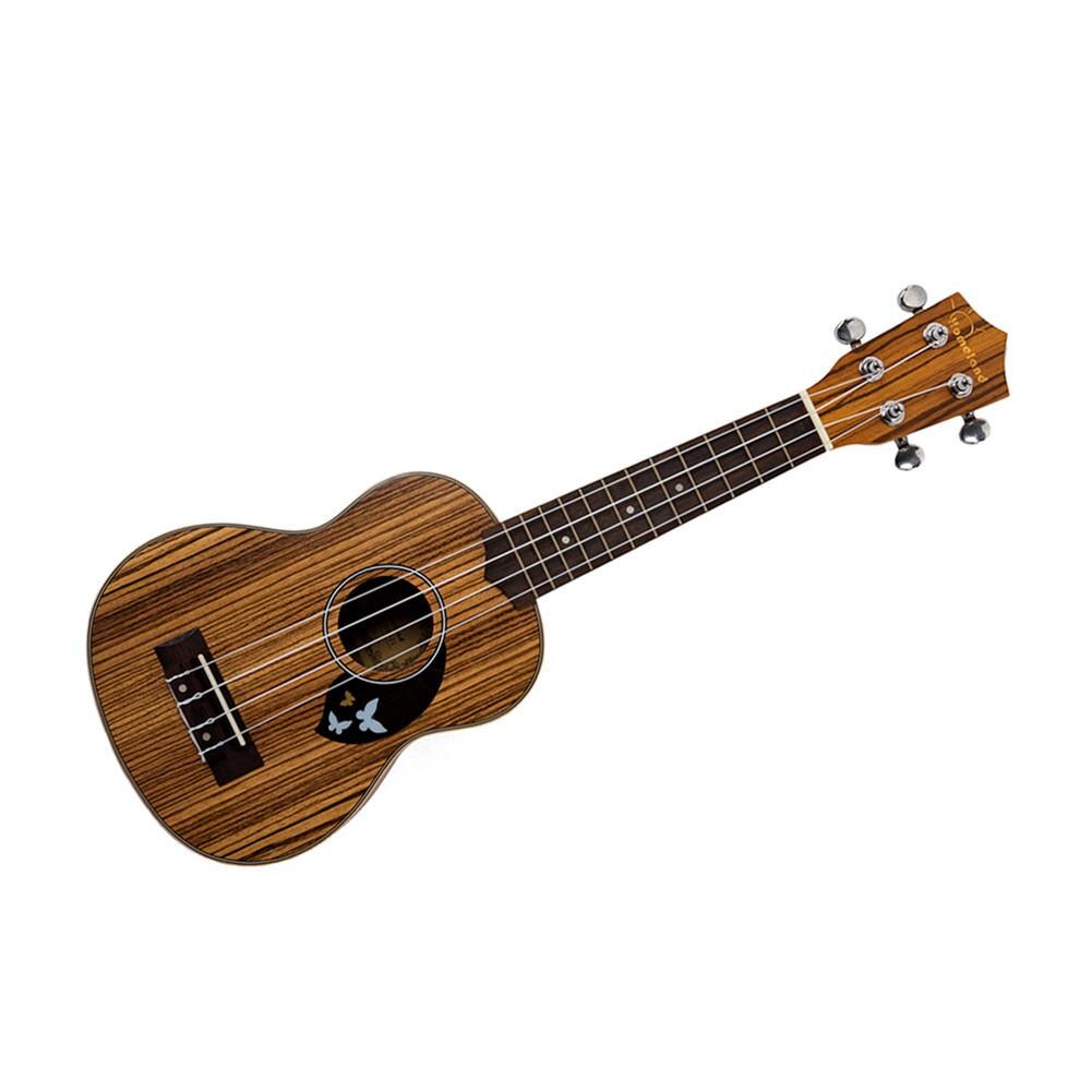 21 inch Ukulele Zebra Wood Hawaiian Guitar Rosewoo... – Grandado