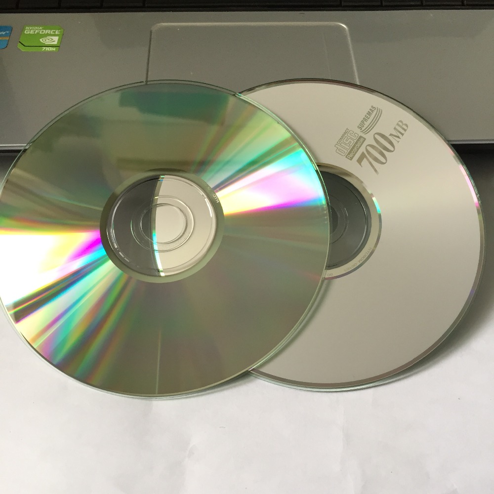 50 skivor 52x 700 mb original sbrand tryckta cd-r ... – Grandado