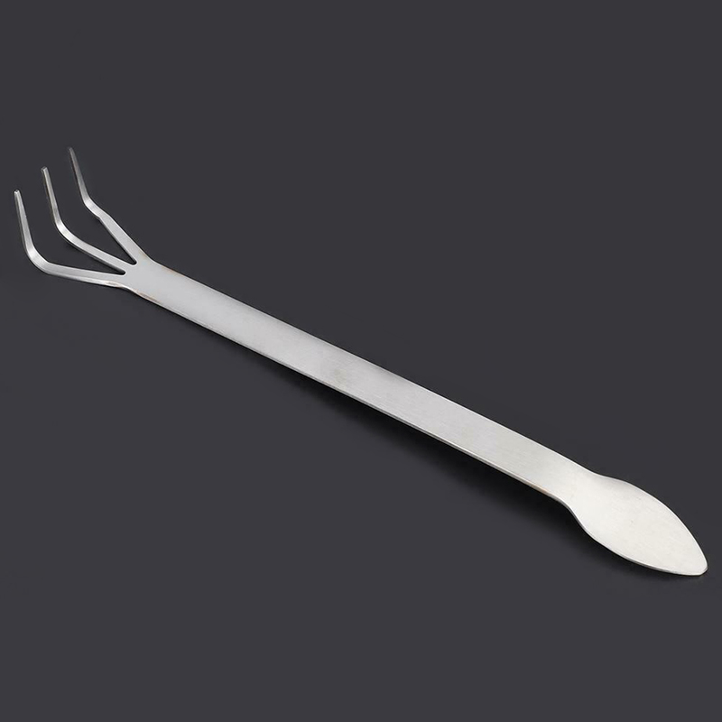 2 in 1 Stainless Steel Bonsai Gardening Tools Root Rake Spatula ...